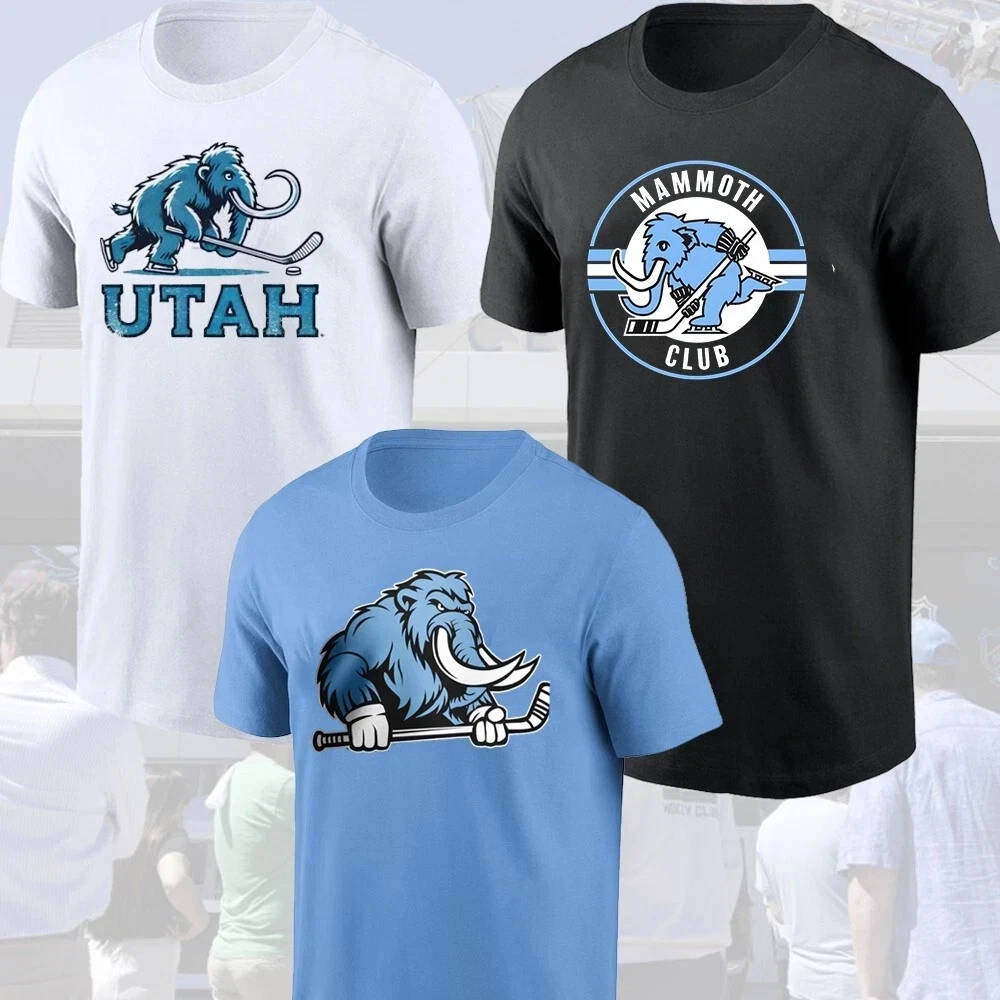 SALE 30% - Utah Mammoth Hockey Logo 2025 Unisex Shirt All Size For Fans - Walmart.com