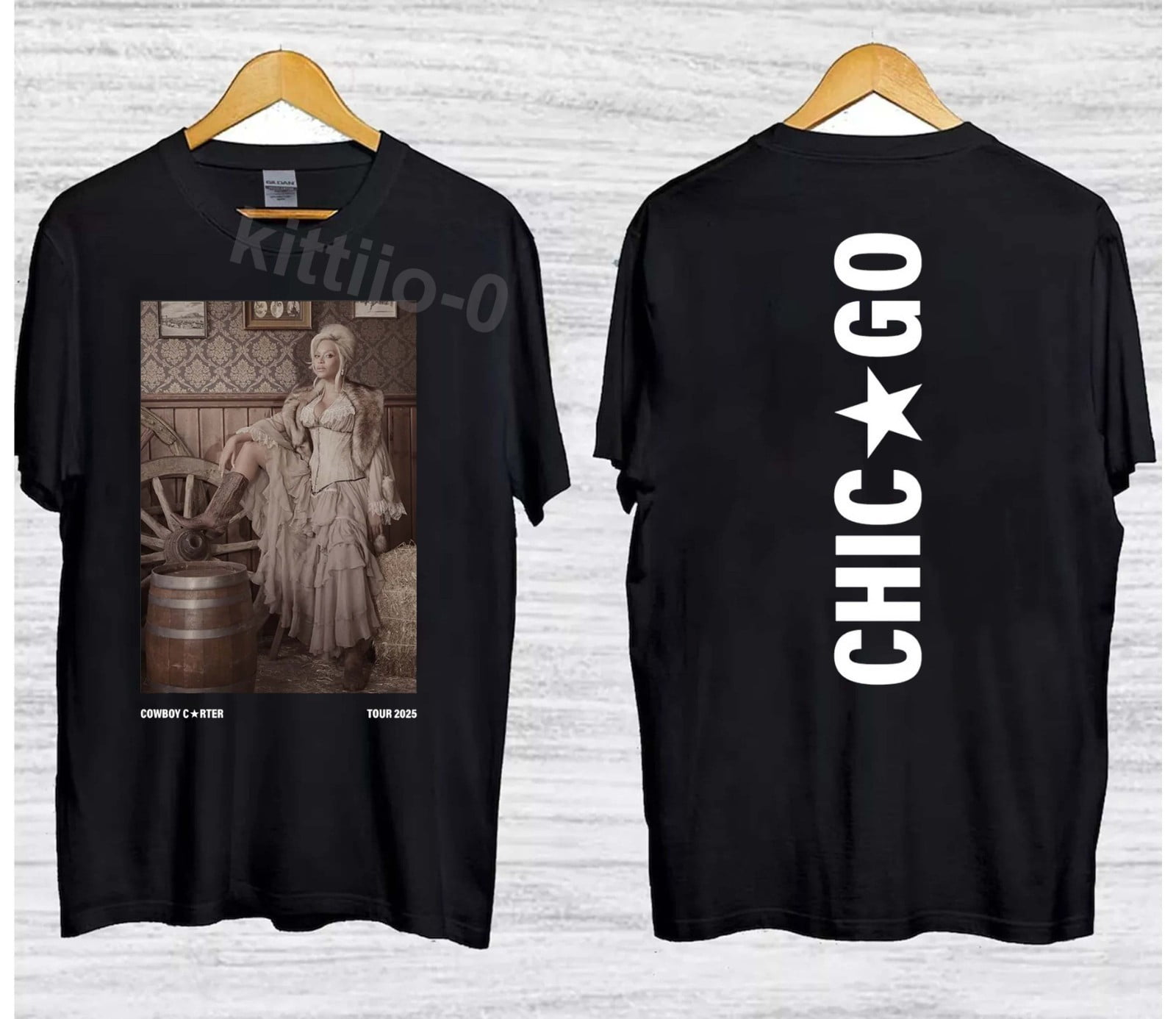 SALE!!! Chicago Exclusive Beyonce Cowboy Carter Tour 2025 reprint Shirt ...