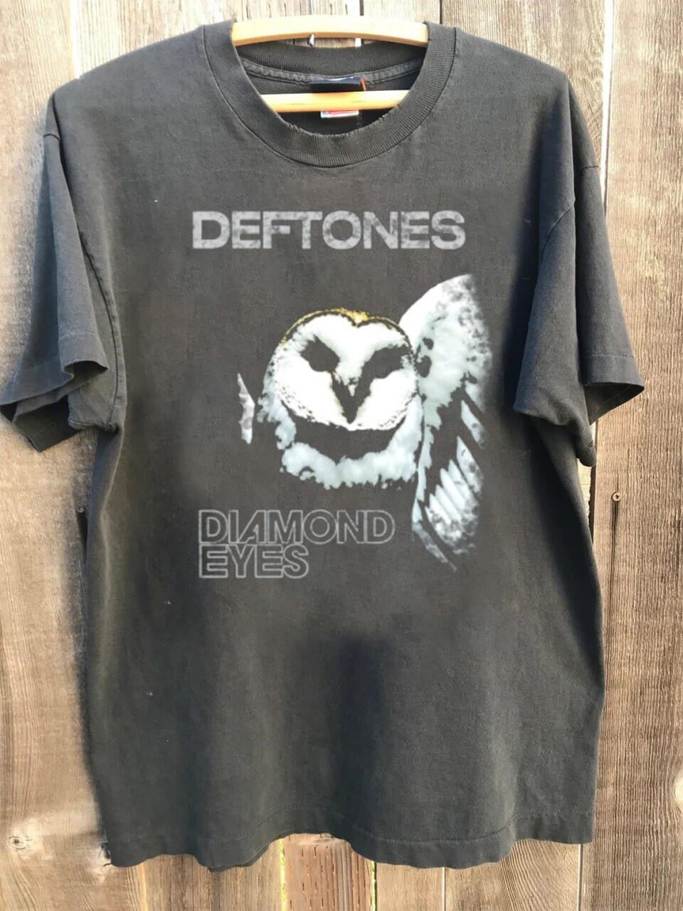 SALE Deftones Vintage T-shirts Diamond Eyes charcoal tee Graphic 90s ...