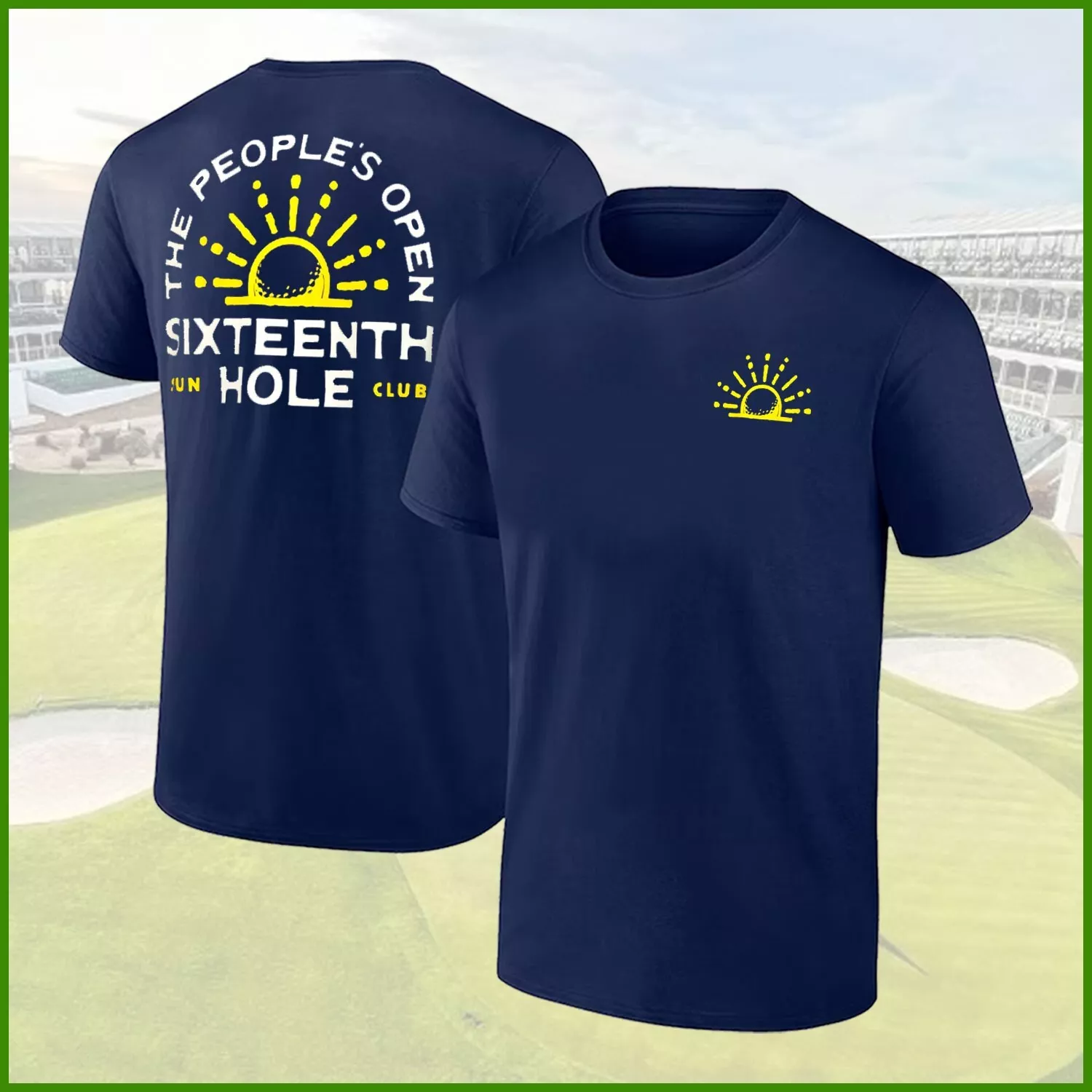 SALE WM Phoenix Open 2025 Golf Sixteenth Hole T-Shirt - Walmart.com