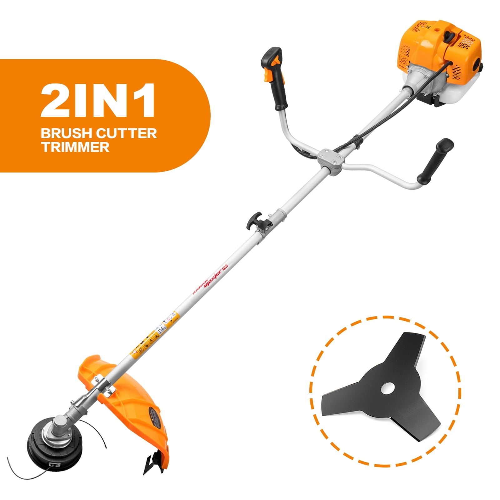 SALEM MASTER 42.7CC 2 Cycle Gas Powered Weed Eater Cordless Straight ...