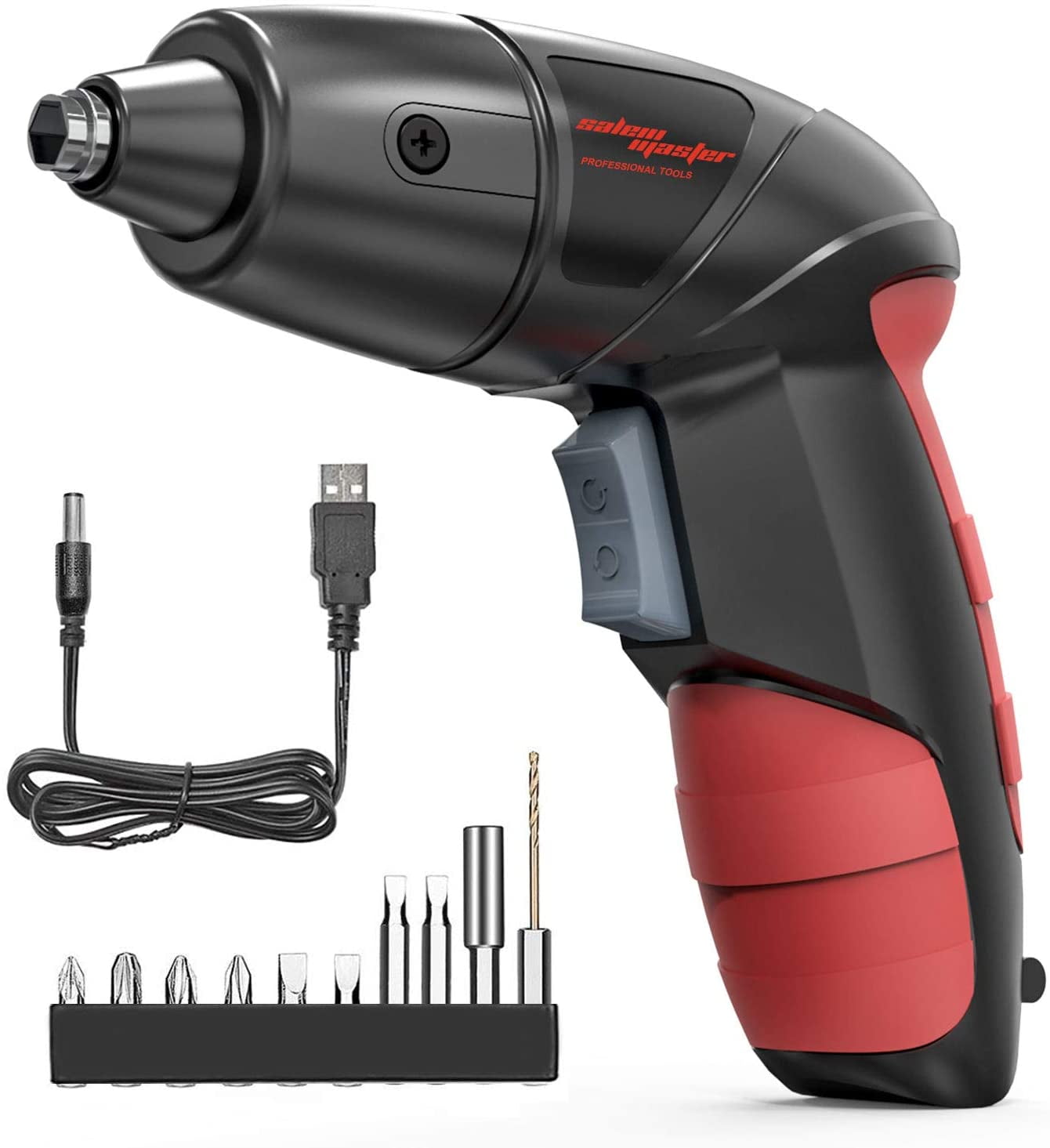 SALEM MASTER Cordless Screwdriver Electric Rechargeable Screwdriver 3 ...
