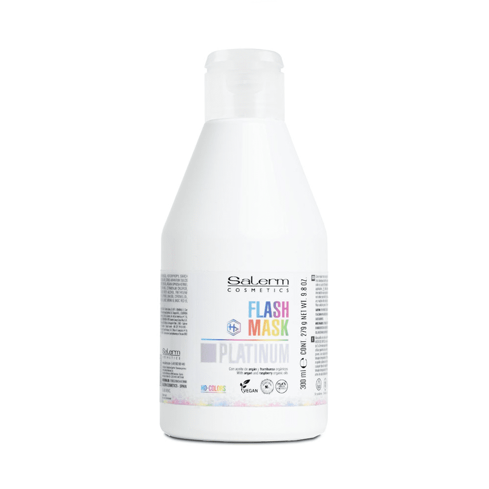 SALERM - HD-COLORS - Colour maintenance Flash Mask Platinum 300 ml / 10 ...