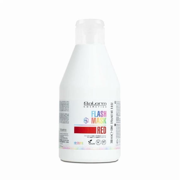 SALERM - HD-COLORS - Colour maintenance Flash Mask Red 300 ml / 10.14 ...