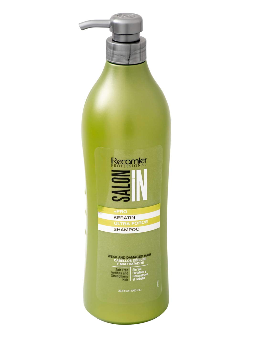 SALON IN Pro Keratin Ultra Force Shampoo, 33.8oz - Walmart.com