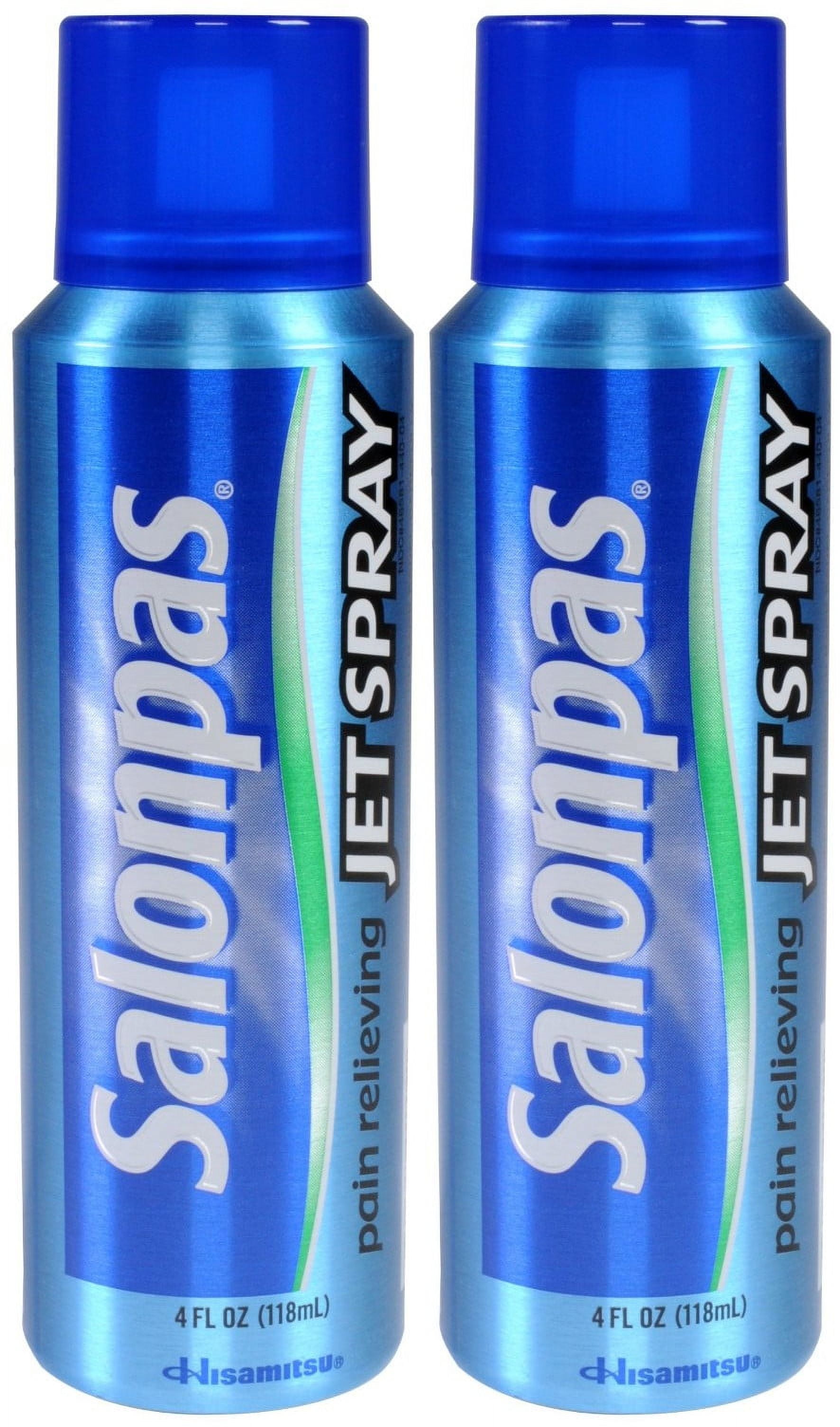 Salonpas Menthol Pain Relief Jet Spray - Fast Relief for Muscle and ...