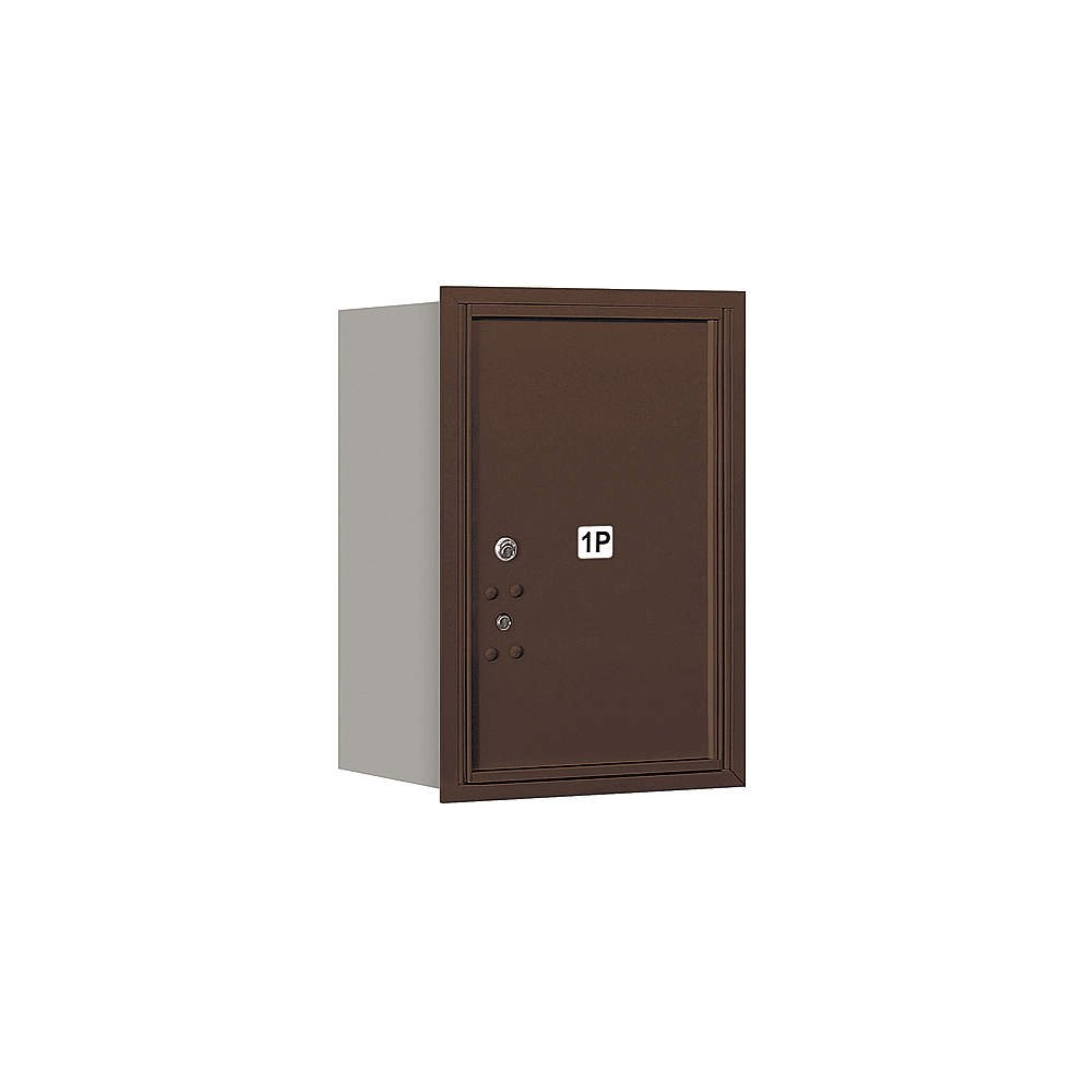 6 Door High Recessed Mounted 4C Horizontal Parcel Locker with 1 Parcel ...