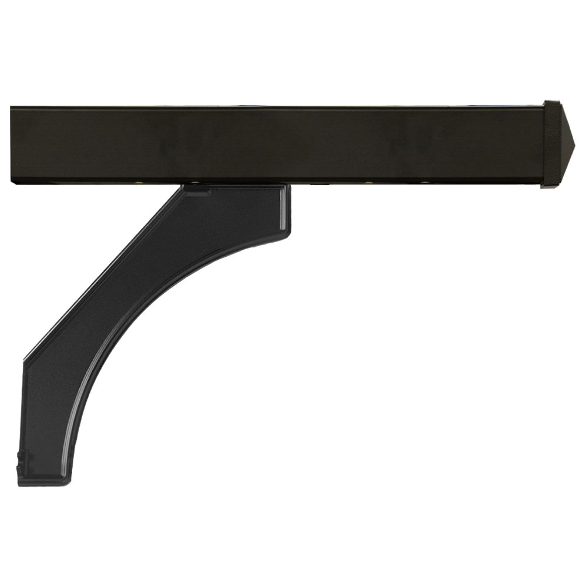 SALSBURY INDUSTRIES Arm Kit Deluxe Post 2 Mailboxes Black - Walmart ...