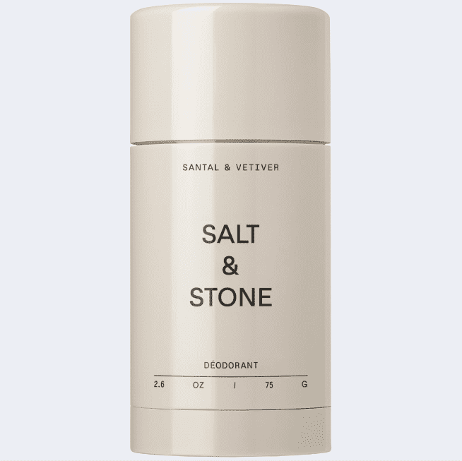 SALT & STONE Natural Deodorant - Santal | Extra Strength Natural ...