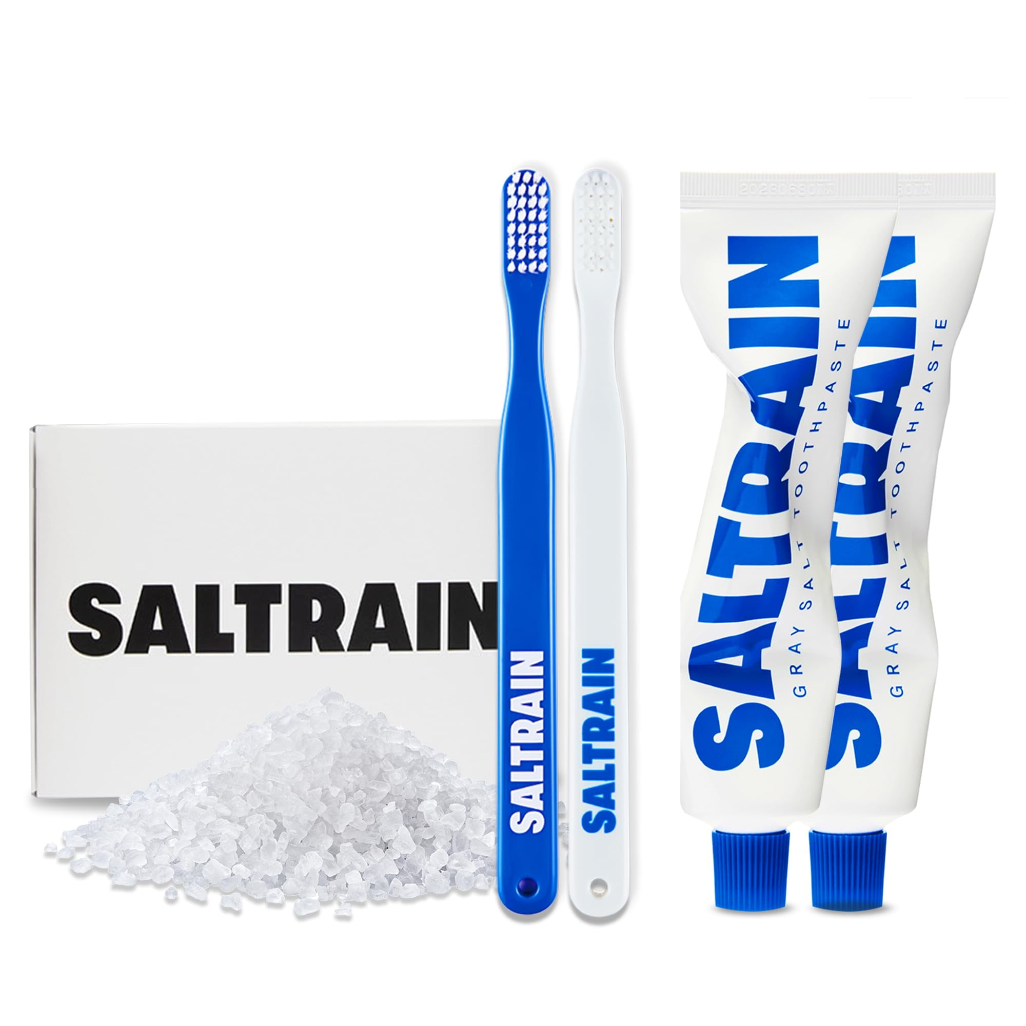 SALTRAIN Clean Breath Toothpaste with Gray Salt | Natural Toothpaste ...