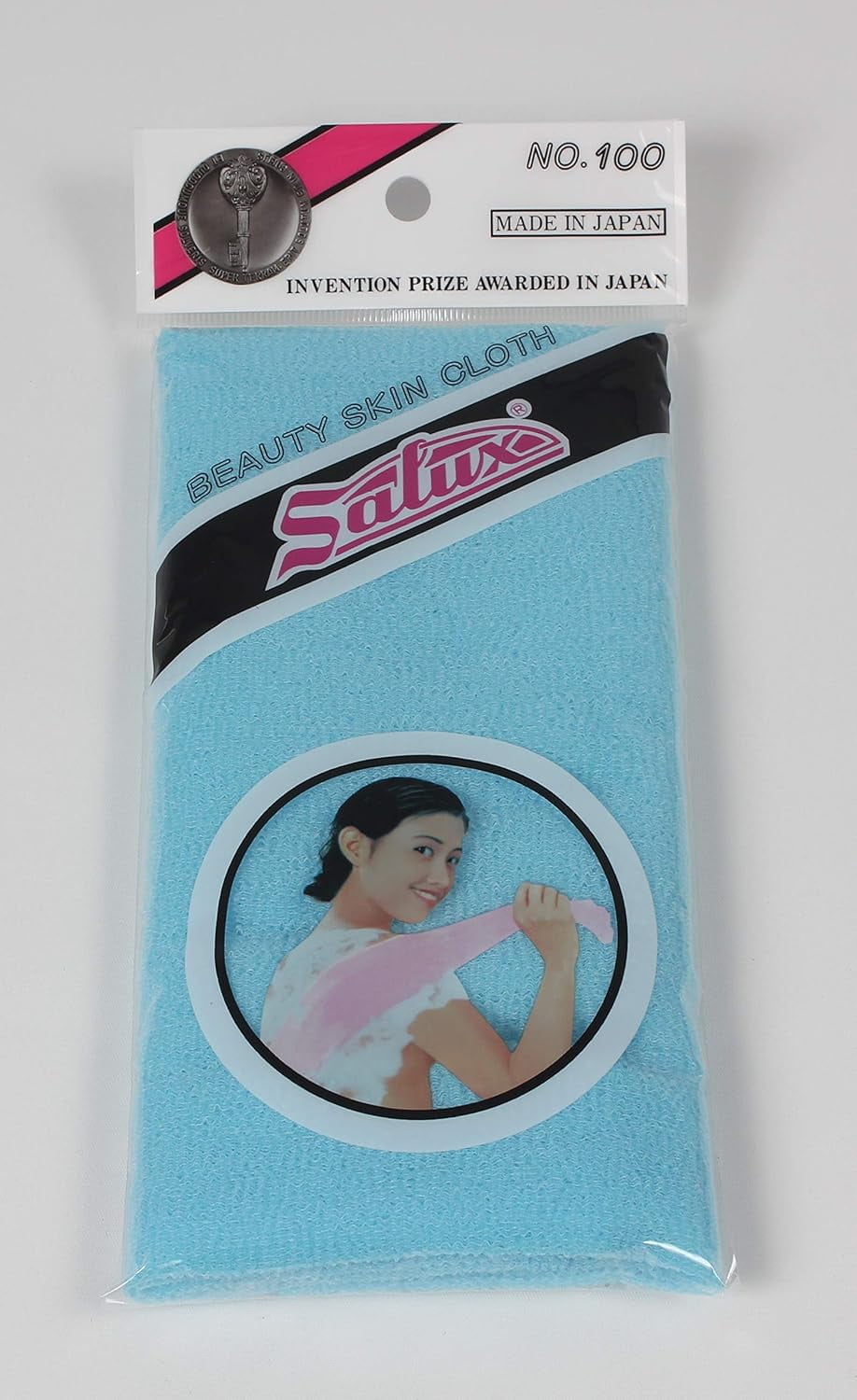 SALUX Beauty Towel Scrub Nylon WASH Cloth Bath Body Shower - Blue ...