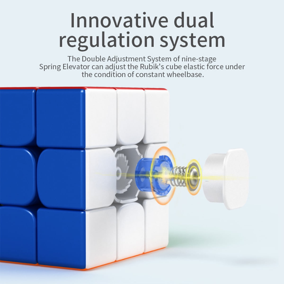 SALYWEE Upgrade ABS Magic Cube Maglev Version 3x3 Speed Cube for 8 ...