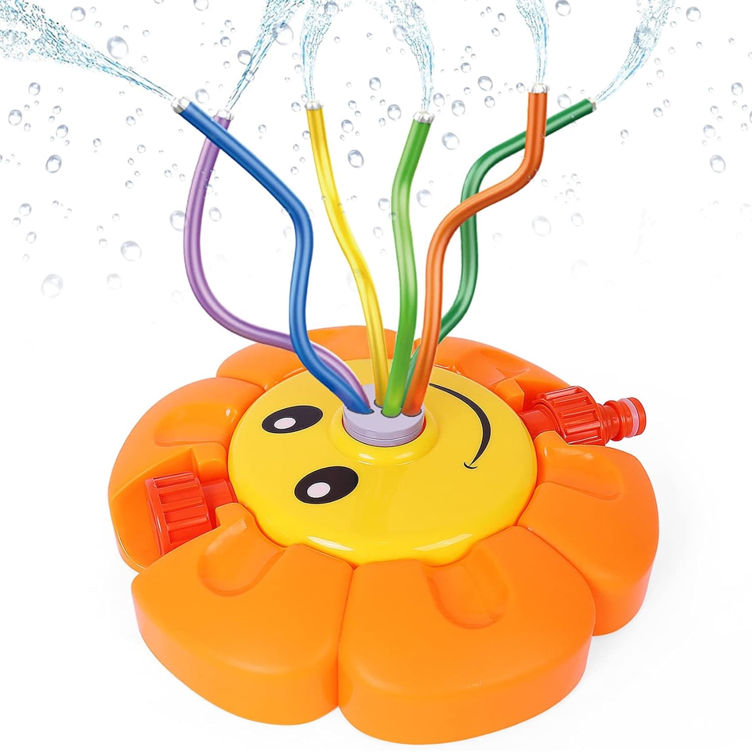 SALYWEE Water Sprinkler Summer Backyard Beach Toys Sunflower With ...