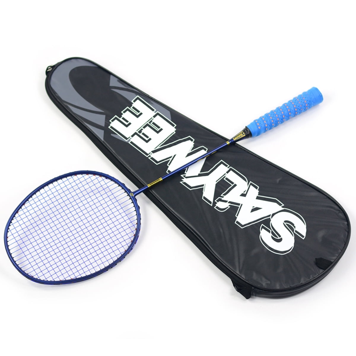 SALYWEE ZHUJIE Pro 4U Full Carbon Fiber Badminton Racket Set for Men ...