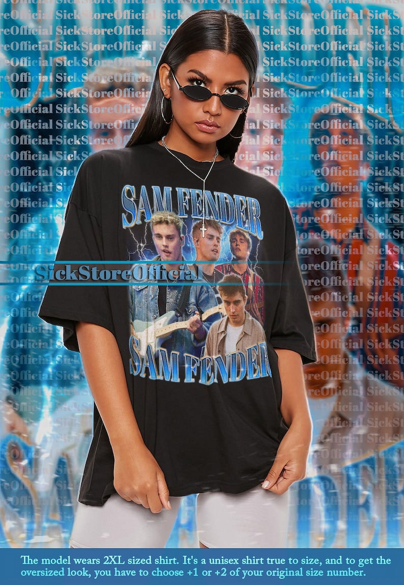 SAM FENDER Vintage Shirt, Sam Fender Homage Tshirt, Sam Fender Fan Tee ...