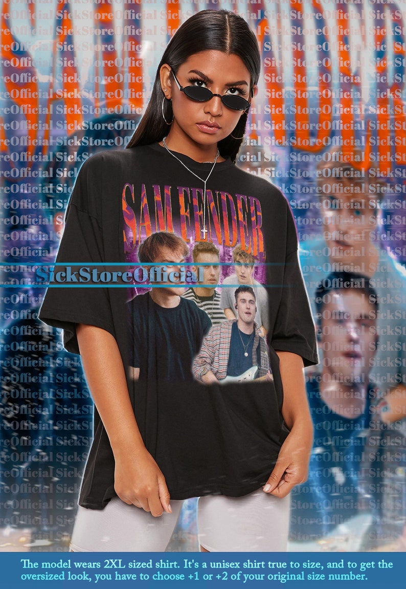 SAM FENDER Vintage Shirt, Sam Fender Homage Tshirt, Sam Fender Tees ...