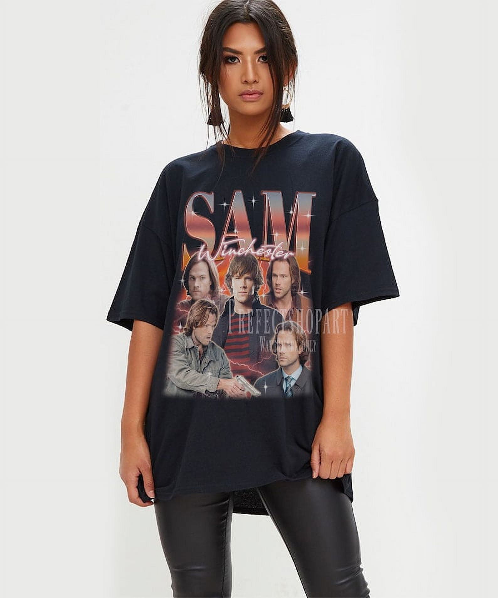 SAM WINCHESTR Vintage T-shirt - Sam Winchestr Bootleg Tees, Sam ...