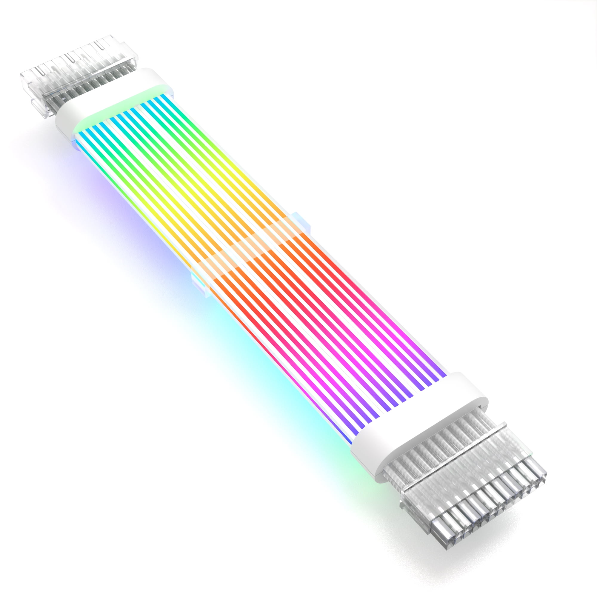 SAMA 24Pin Addressable RGB Power Extension Cable Double Side Lighting ...