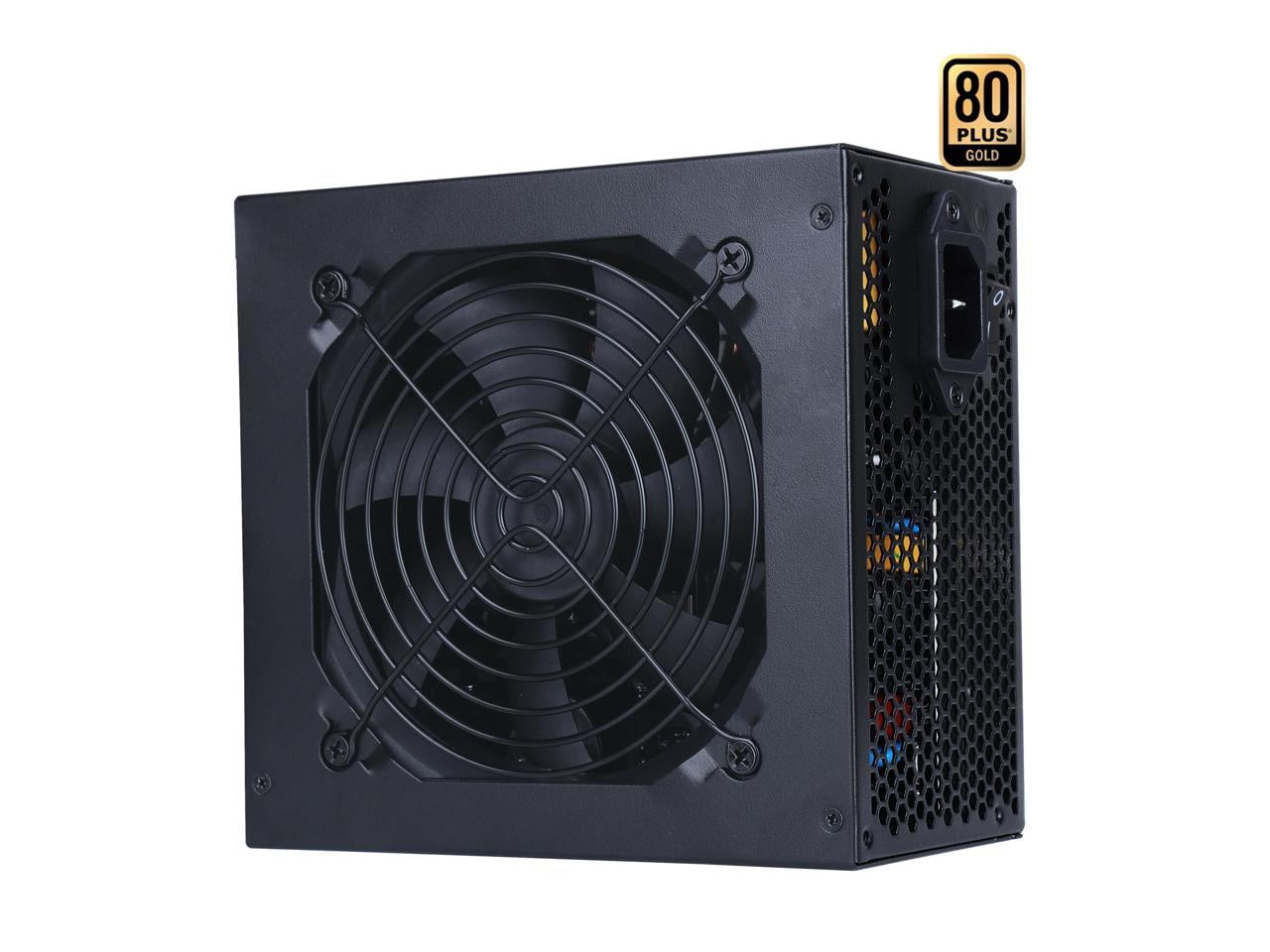 SAMA 550W Power Supply 80+ Gold Certified ECO Mode 12V FDB Fanless ...