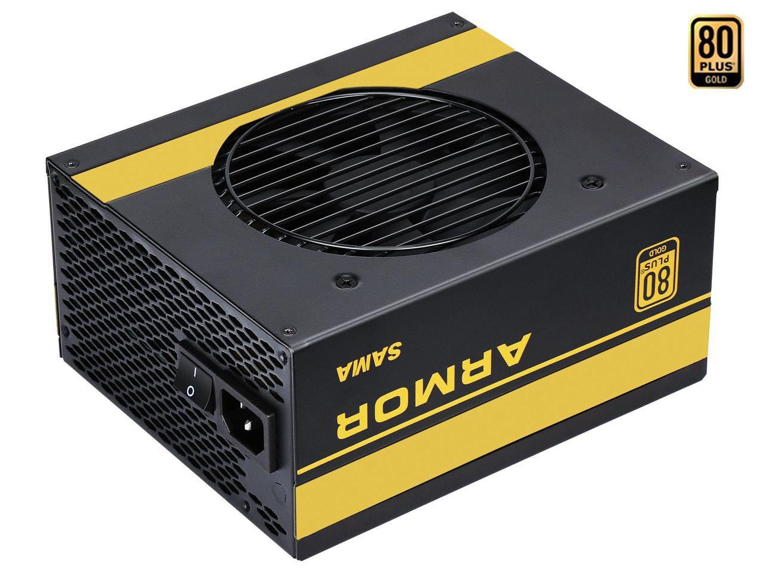SAMA 80Plus Gold 750W Power Supply Full Voltage Full Modular 12VHPWR FDB Fan PFC ECO Mode PSU ...