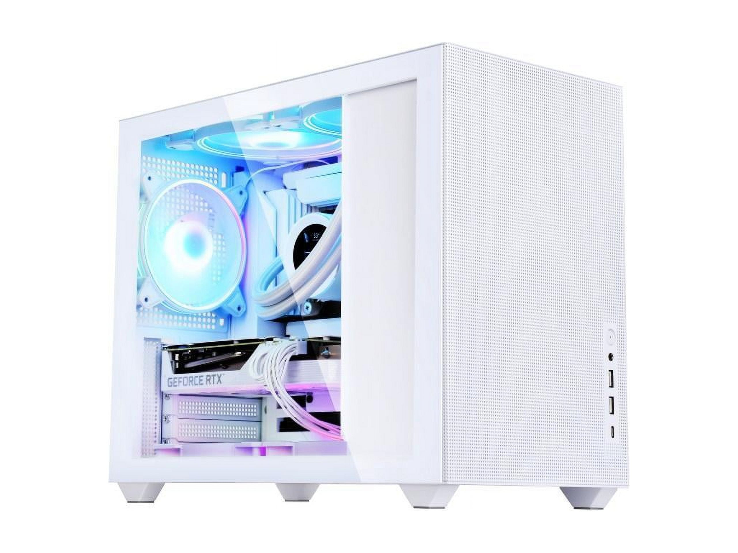 SAMA IM01 Pro Mini Micro ATX Tower Computer Case Tempered Glass Side ...