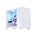 SAMA IM01 Pro Mini Micro ATX Tower Computer Case Tempered Glass Side ...