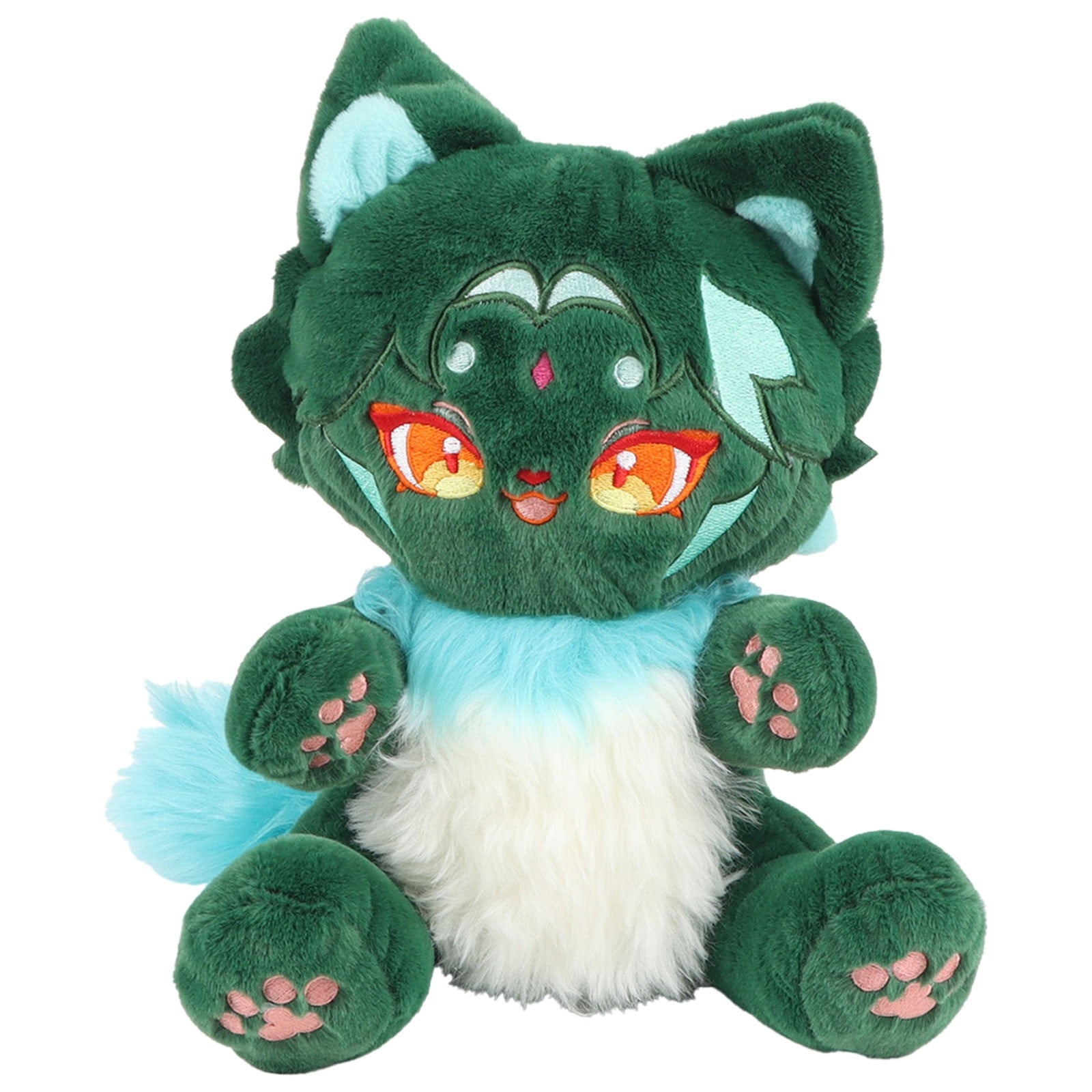 SAMCIYU Genshin Impact Furina Meow Plush ,Cute Kawaii Cat Plush Toy ...