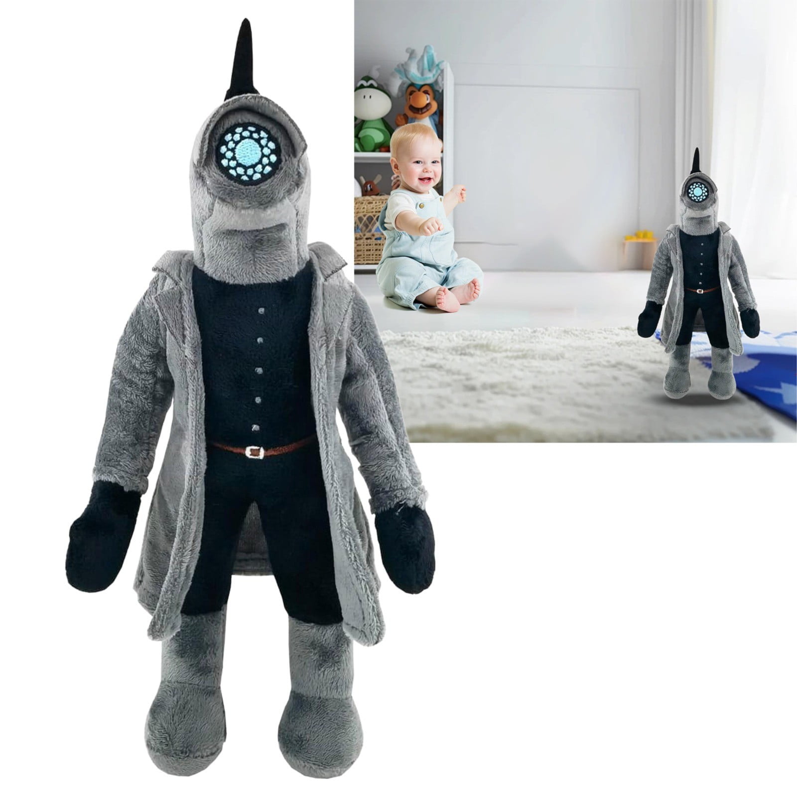 SAMCIYU Toilet Man Plush Flying Buzzsaw Plush - Toilet Man Plushies ...