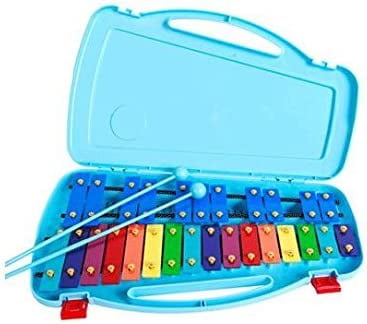SAMICK 27key Student Xylophone Instrument with case and mallets Blue ...