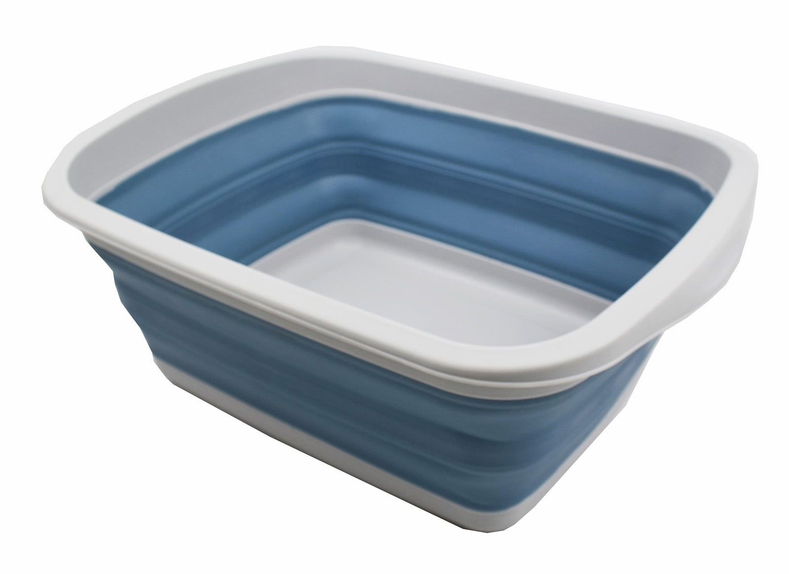 SAMMART 10L (2.6 Gallon) Collapsible Tub-Foldable Dish Tub-Portable ...