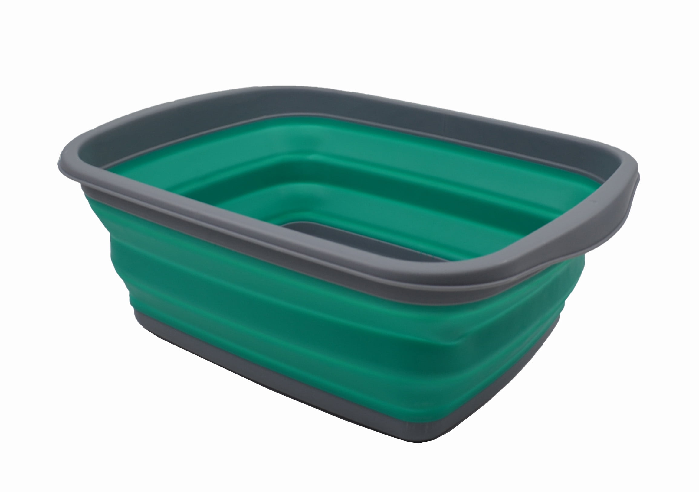 SAMMART 10L (2.6 Gallons) Collapsible Tub - Foldable Dish Tub ...