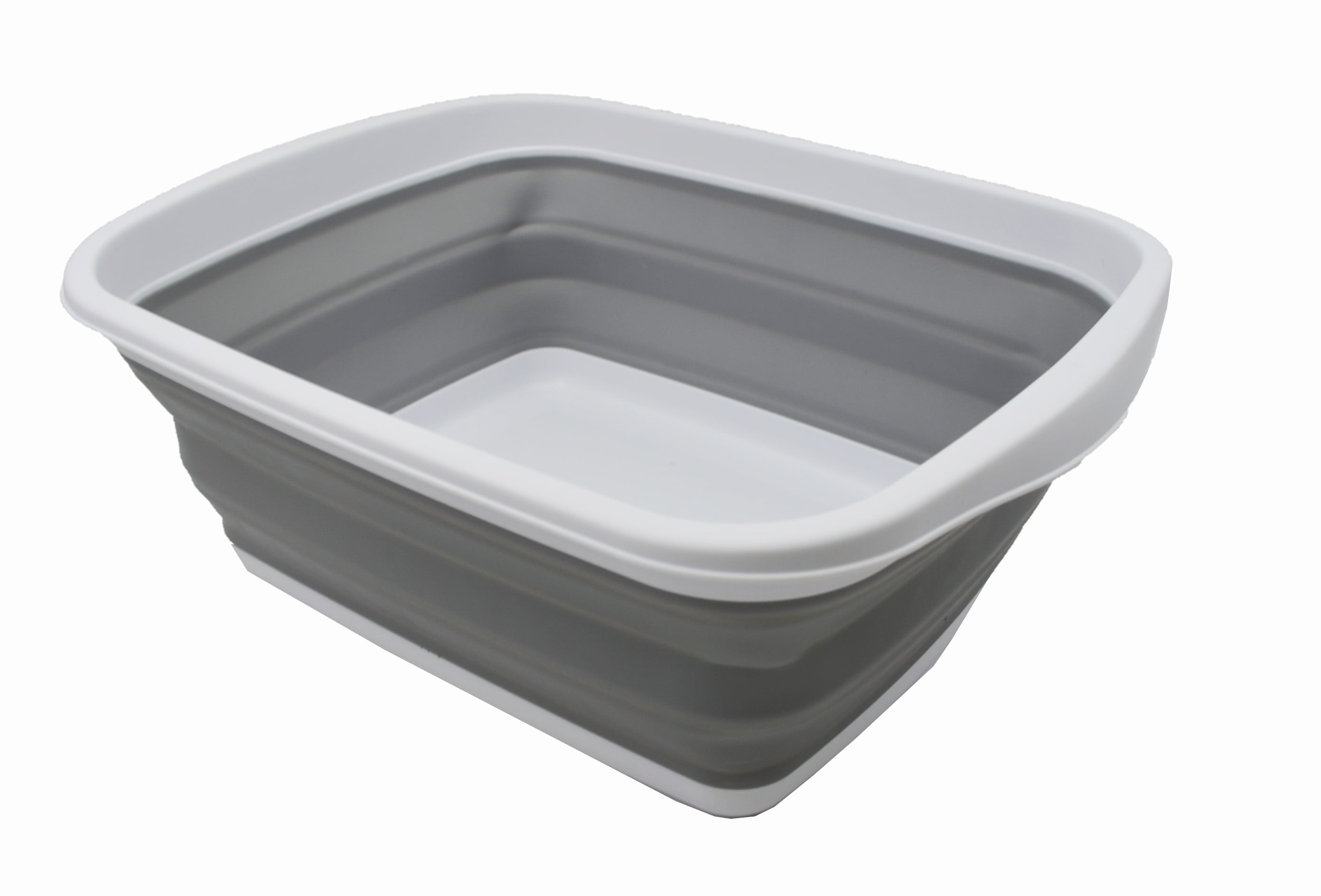 SAMMART 10L (2.6 Gallons) Collapsible Tub - Foldable Dish Tub ...