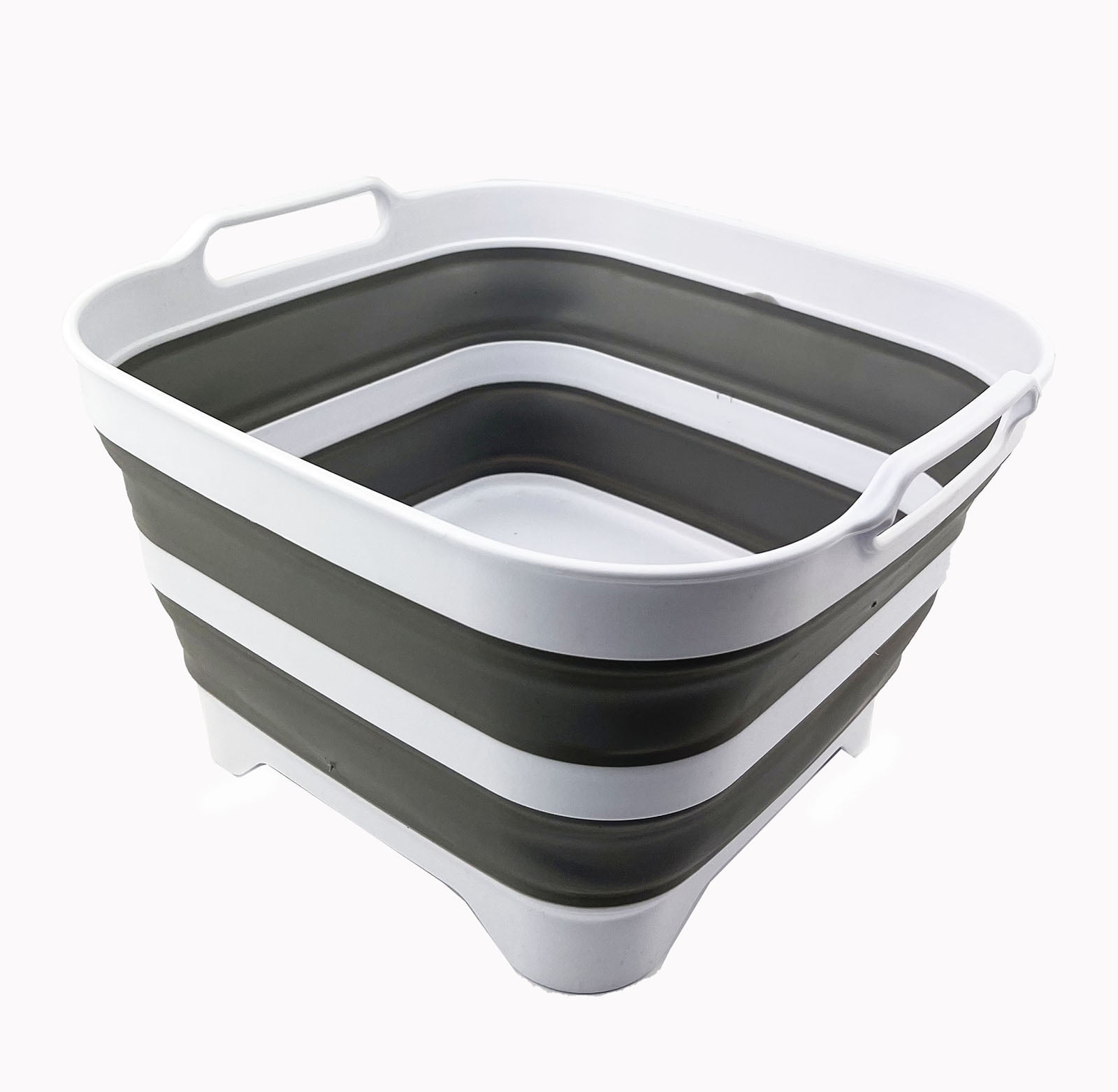 SAMMART 10L (2.64 Gallon) Collapsible Dishpan with Draining Plug ...