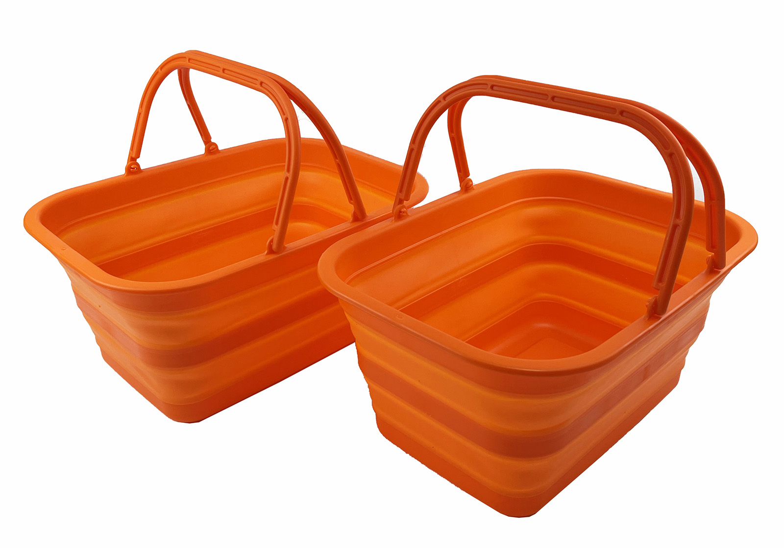 SAMMART 12L (3.17Gallon) Collapsible Tub with Handle - Portable Outdoor ...