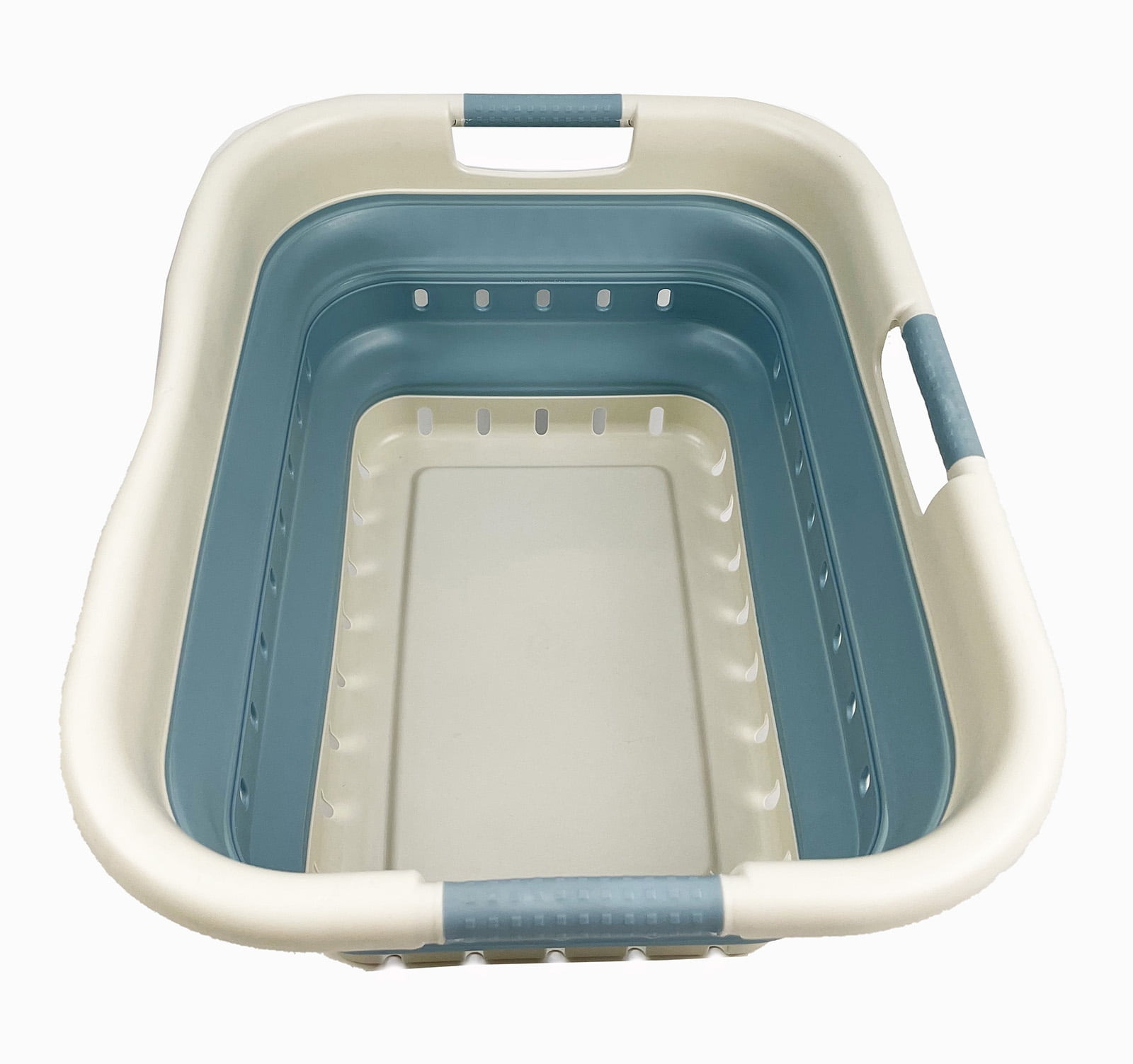SAMMART 41L (10.8 Gallons) Collapsible 3 Handled Laundry Basket ...