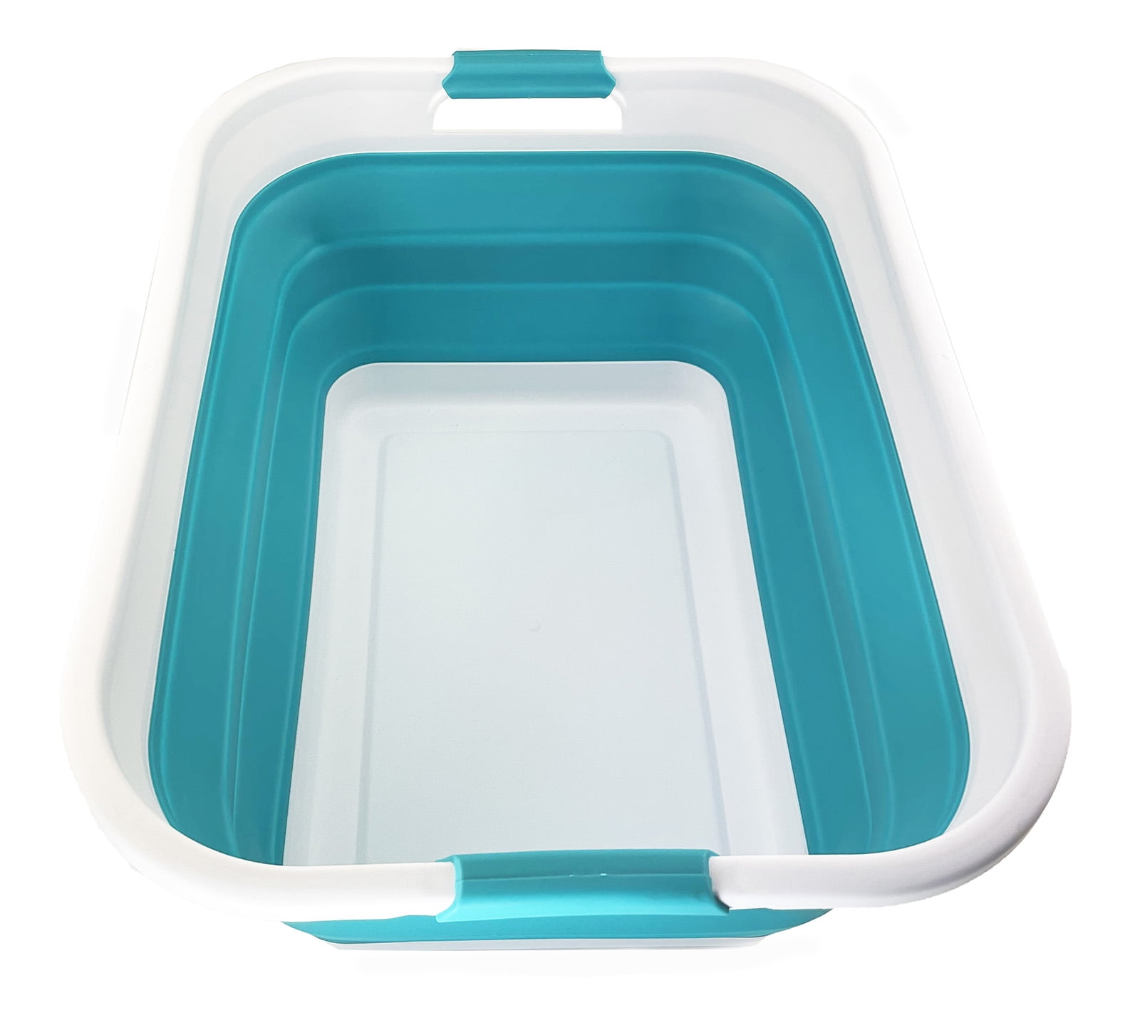 SAMMART 41L (10.8 gallons) Collapsible Plastic Laundry Washing Tub ...