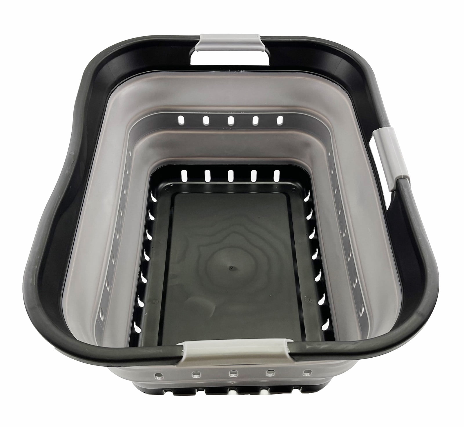 SAMMART 42L (11 gallon) Collapsible Plastic Laundry Basket - Foldable ...