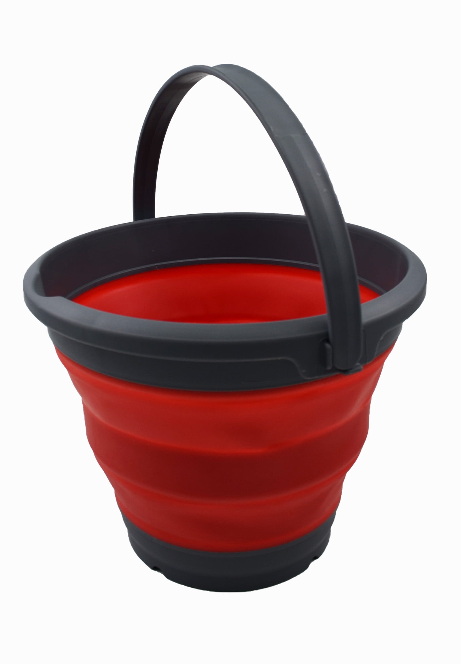 SAMMART 5.5L (1.4 Gallon) Collapsible Plastic Bucket - Foldable Round ...
