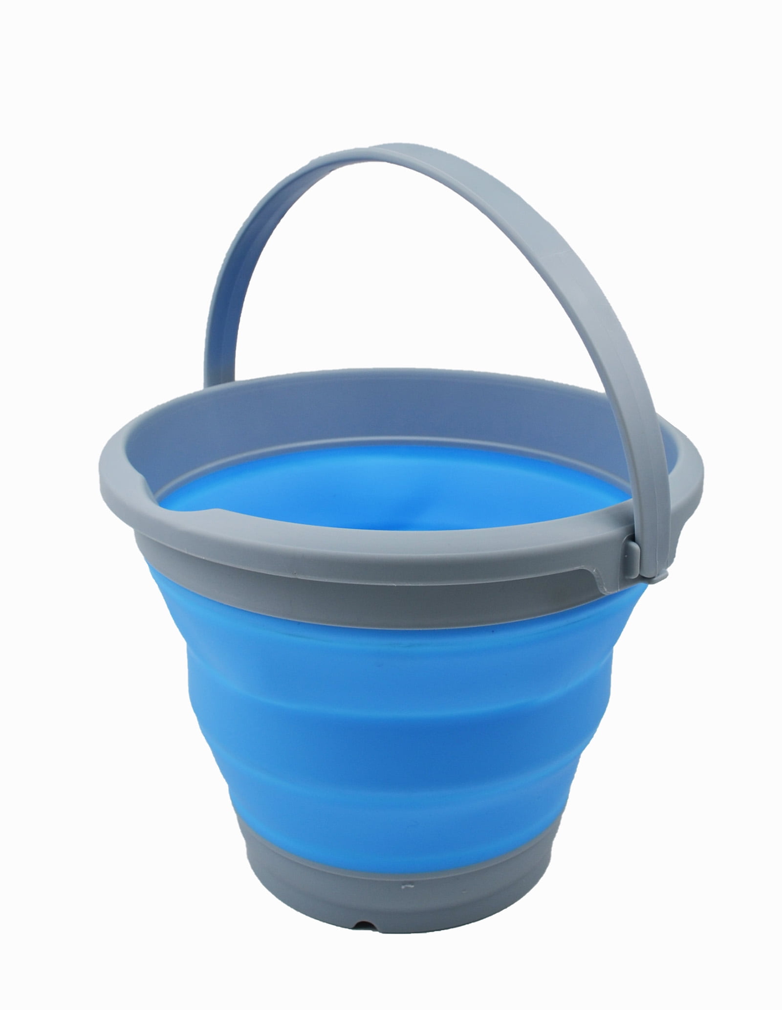 SAMMART 5.5L (1.4 Gallon) Collapsible Plastic Bucket - Foldable Round ...