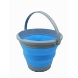 SAMMART 5.5L (1.4 Gallon) Collapsible Plastic Bucket - Foldable Round ...