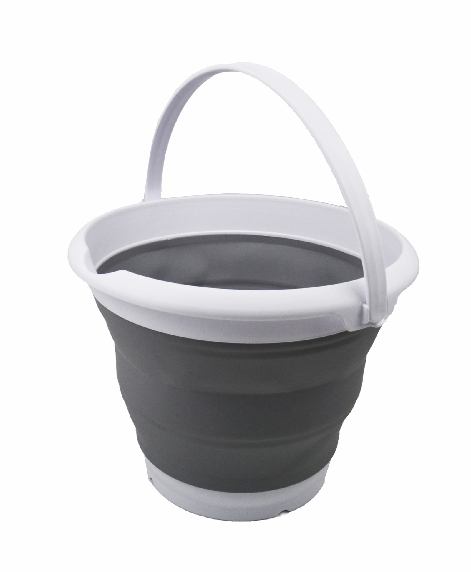 SAMMART 8.5L (2.2 Gallon) Collapsible Plastic Bucket - Foldable Round ...