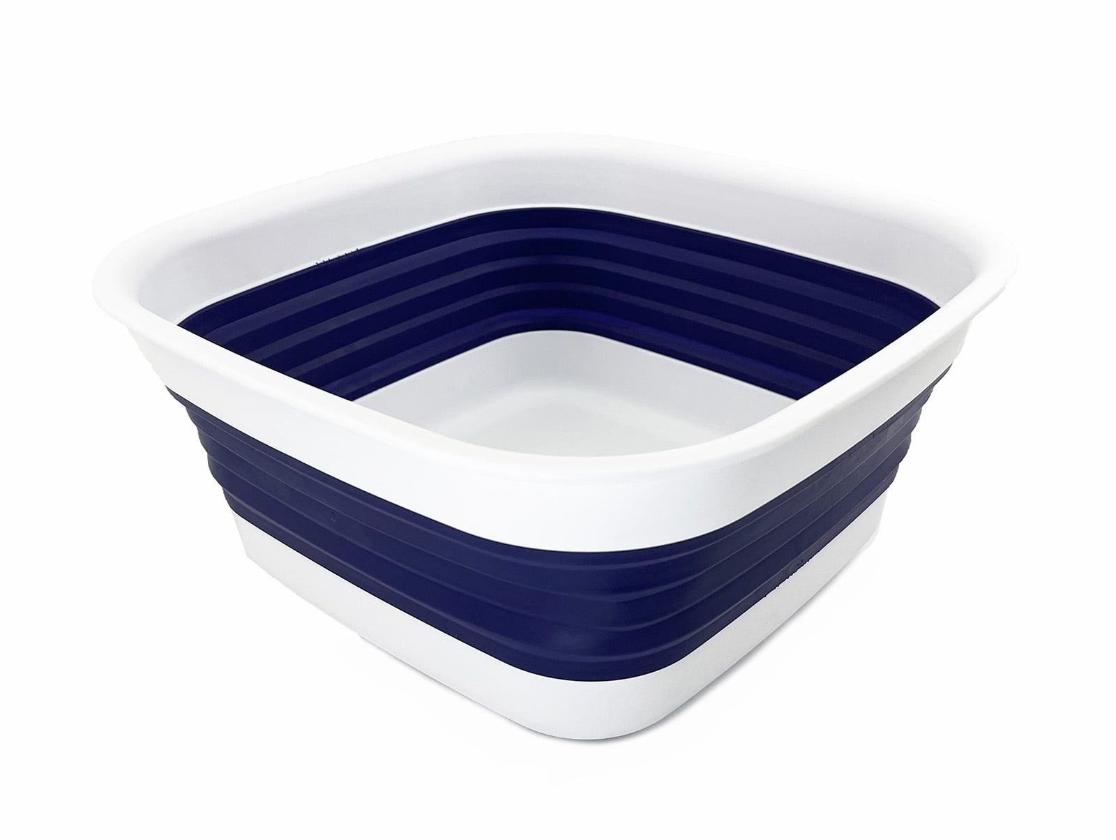 SAMMART 8L (2.1 Gallon) Collapsible Tub - Foldable Dish Tub - Portable ...
