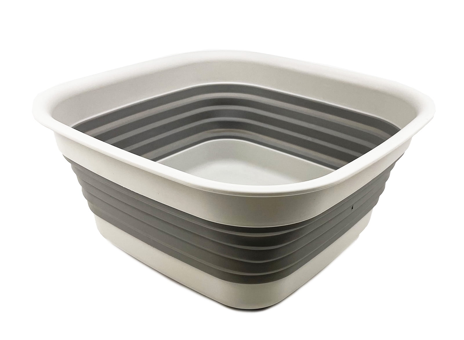 SAMMART 8L (2.1 Gallon) Collapsible Tub - Foldable Dish Tub - Portable ...