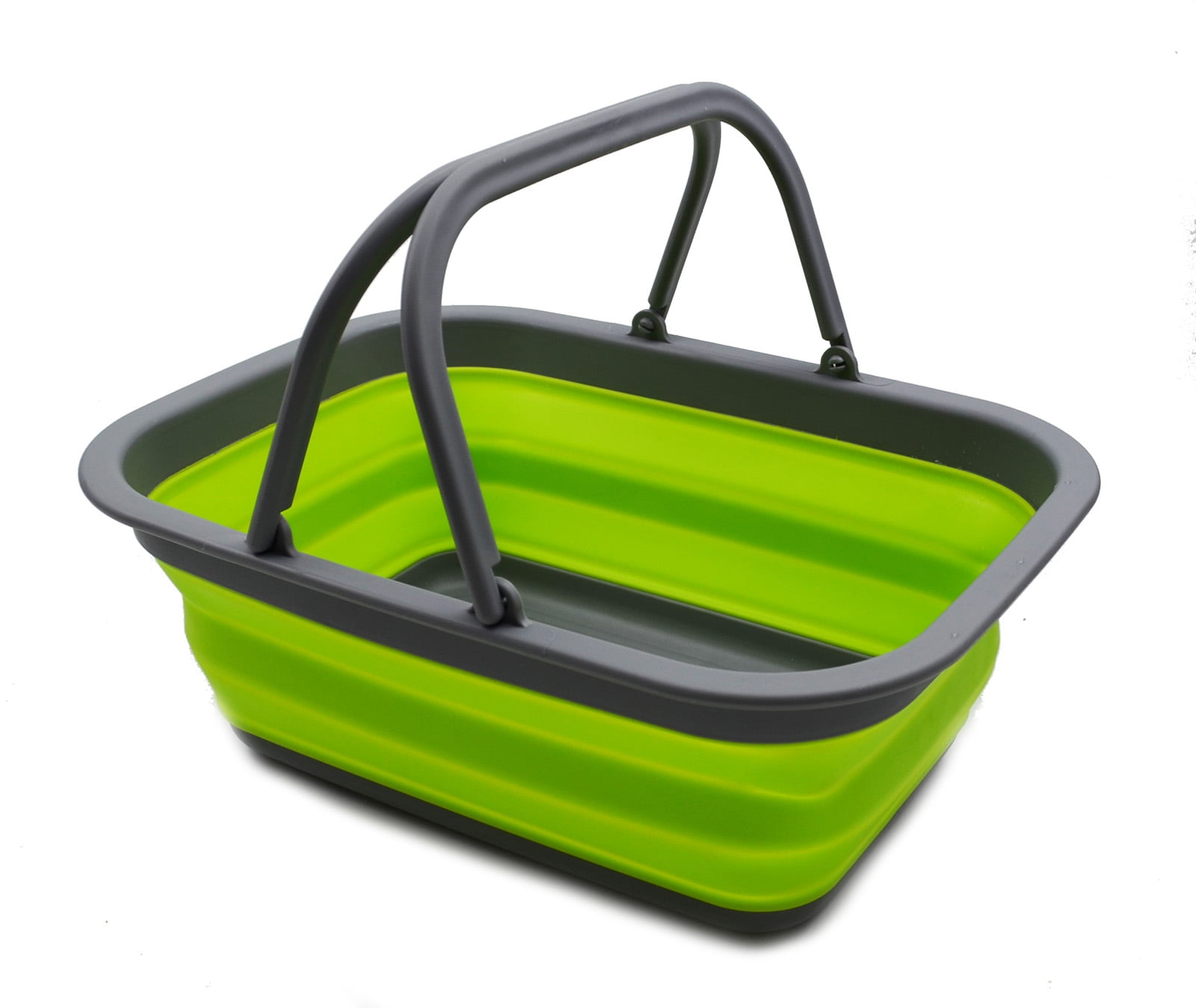 SAMMART 9.2L (2.37Gallon) Collapsible Tub with Handle - Portable ...