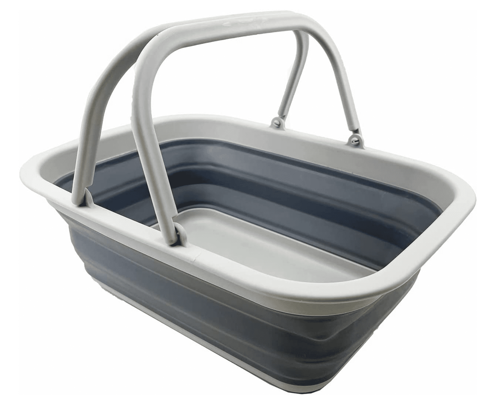 SAMMART 9.2L (2.37Gallon) Collapsible Tub with Handle - Portable ...