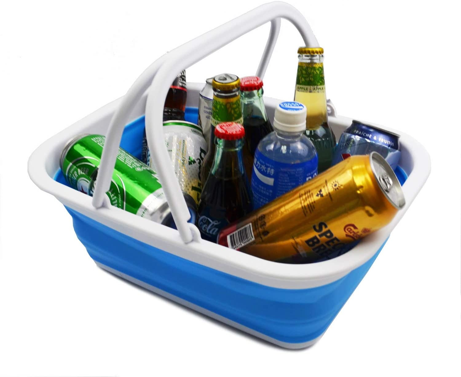 SAMMART 9.2L (2.37Gallon) Collapsible Tub with Handle - Portable ...