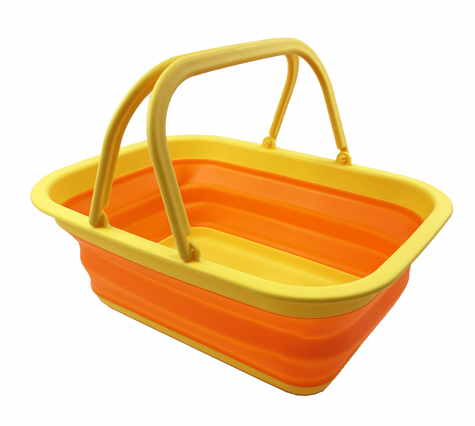 SAMMART 9.2L (2.37Gallon) Collapsible Tub with Handle - Portable ...