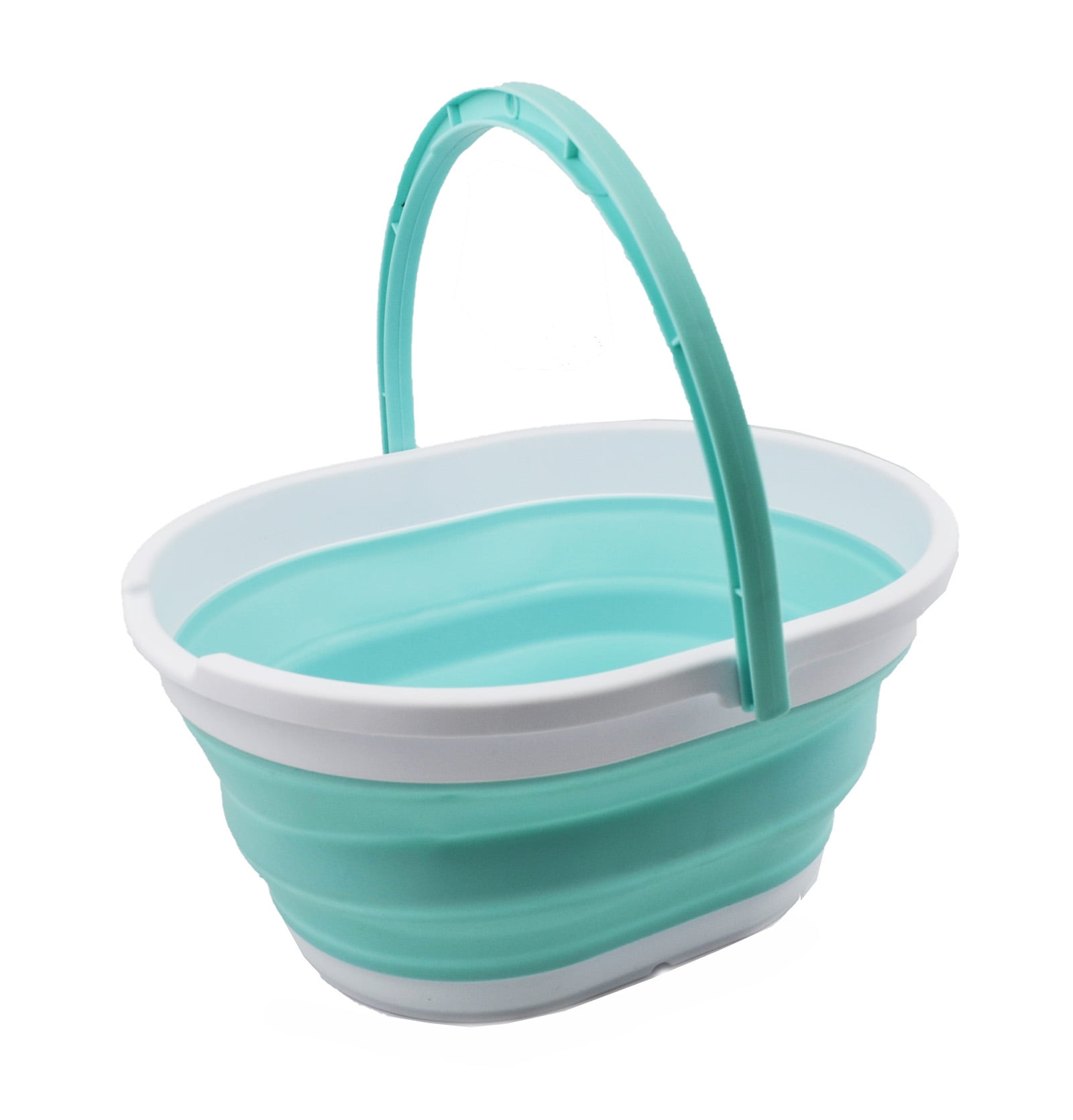 SAMMART Collapsible Plastic Bucket with Handle 11L (2.9 Gallon ...