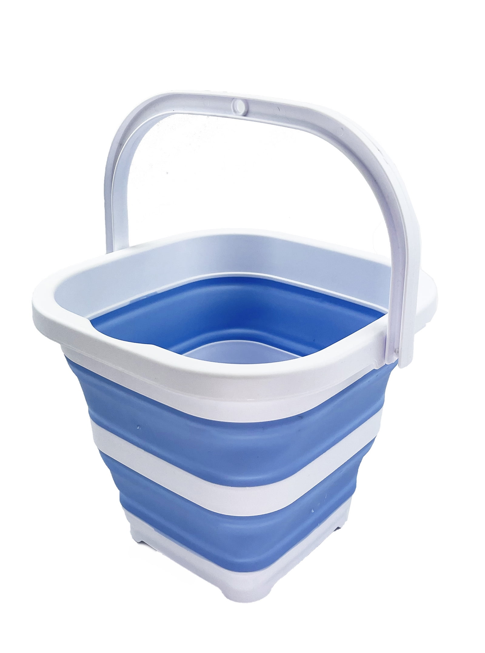 SAMMART Collapsible Rectangular Cleaning Bucket 5L (1.3 Gallon ...