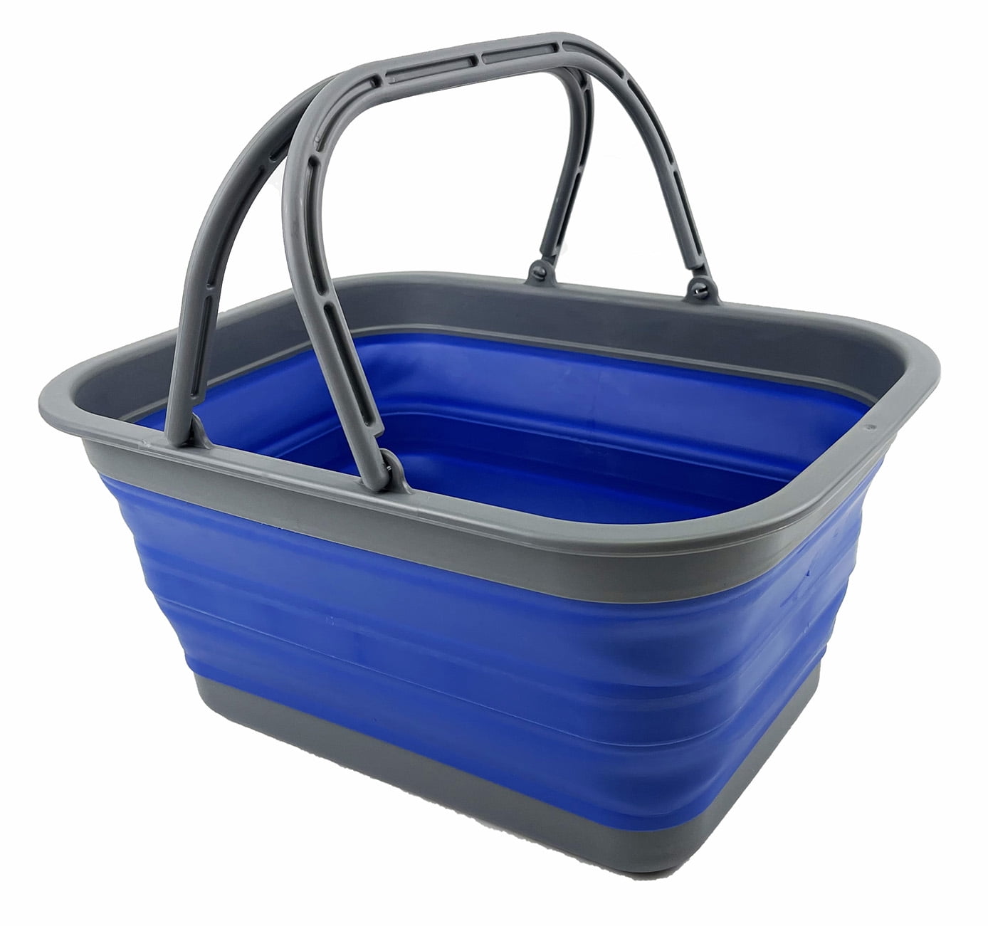 SAMMART Collapsible Tub with Handle 12L (3.17 Gallon) - Portable ...